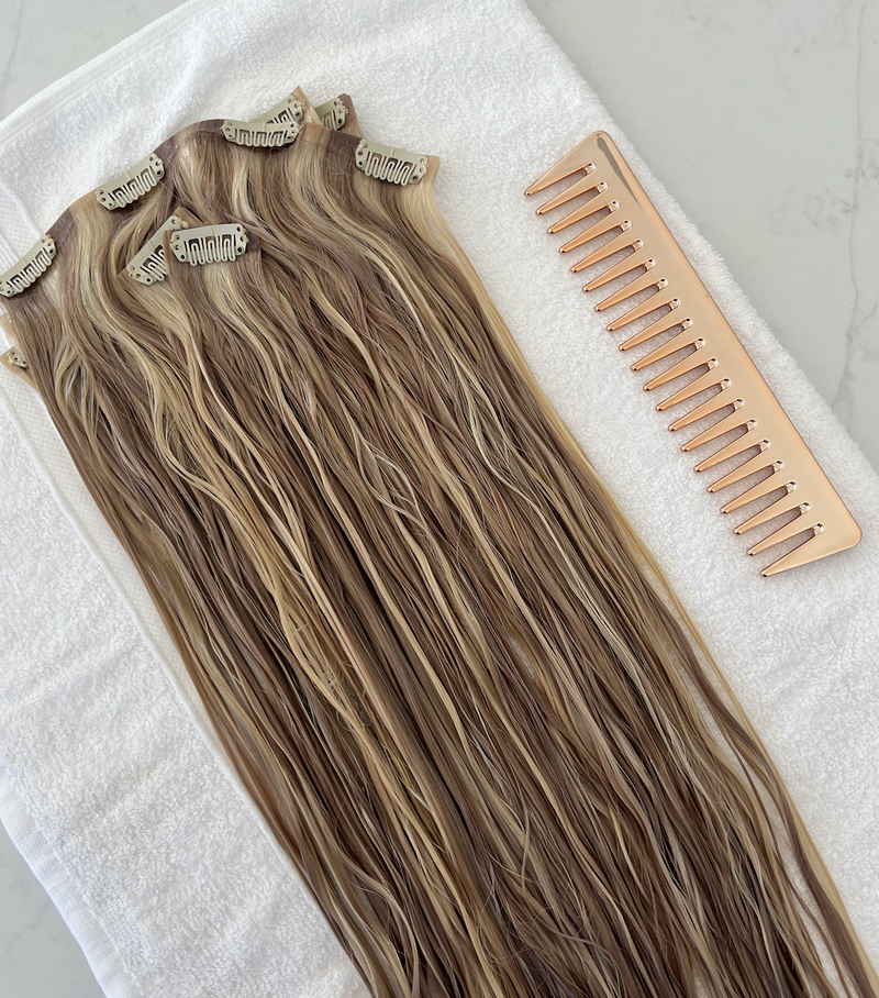 How to wash hair extensions – BFB Hair