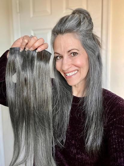 5 Reasons To Embrace Your Gray Hair – BFB Hair