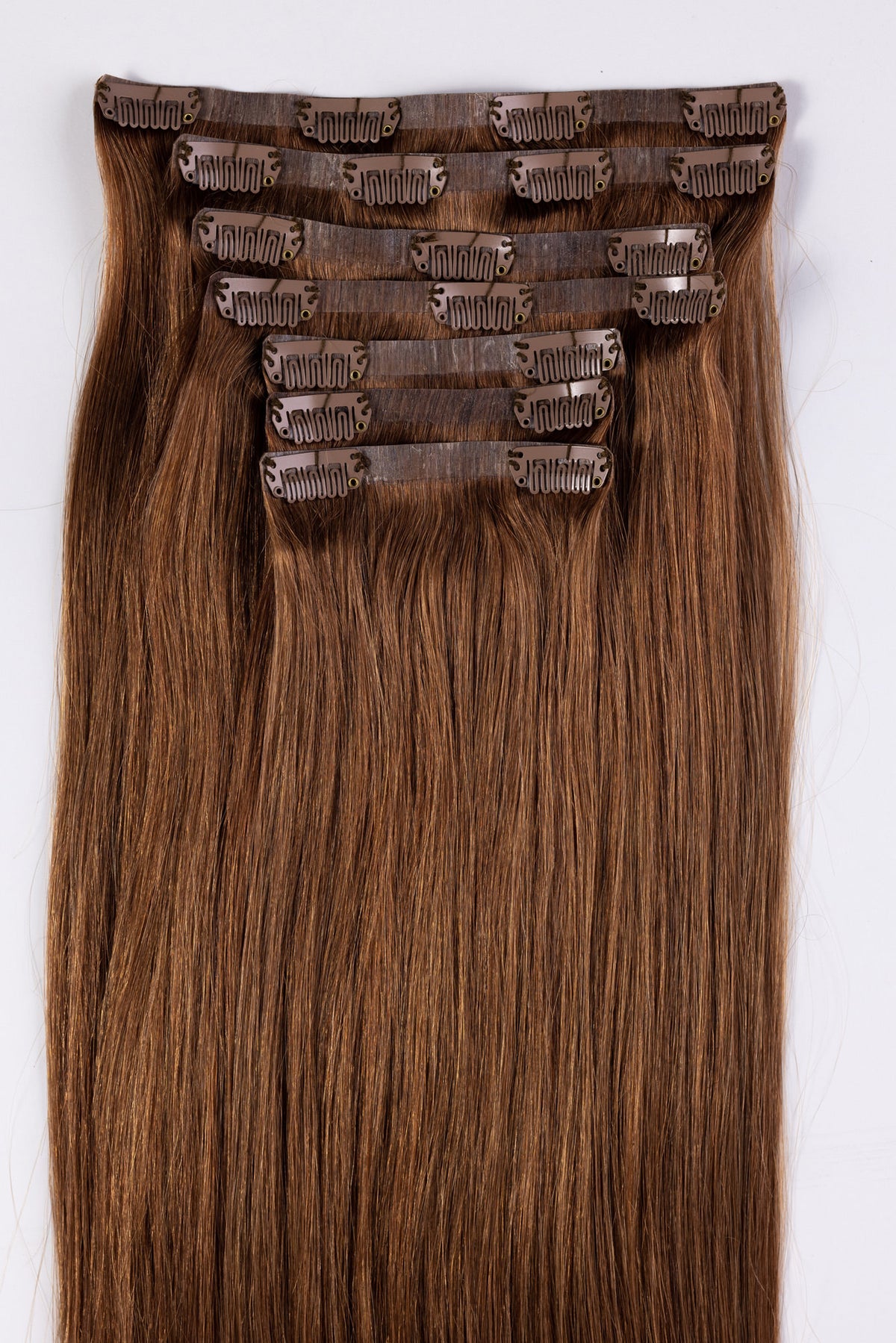 BFB | 24" Classic - Clip In Hair Extensions - For Length - Autumn Red ...