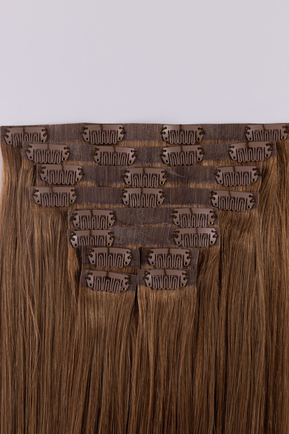 BFB | 21" Classic - Remy Hair Extensions - For Length - Chestnut Red ...
